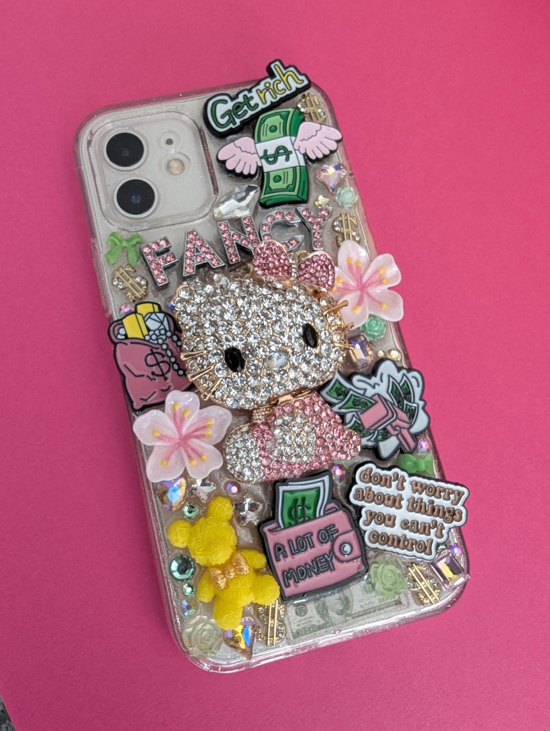 Hello Kitty Money Baddie Junk Phone Case - Etsy