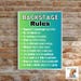 Backstage Rules Poster - Theatre Classroom Poster, Drama Anchor Chart ...