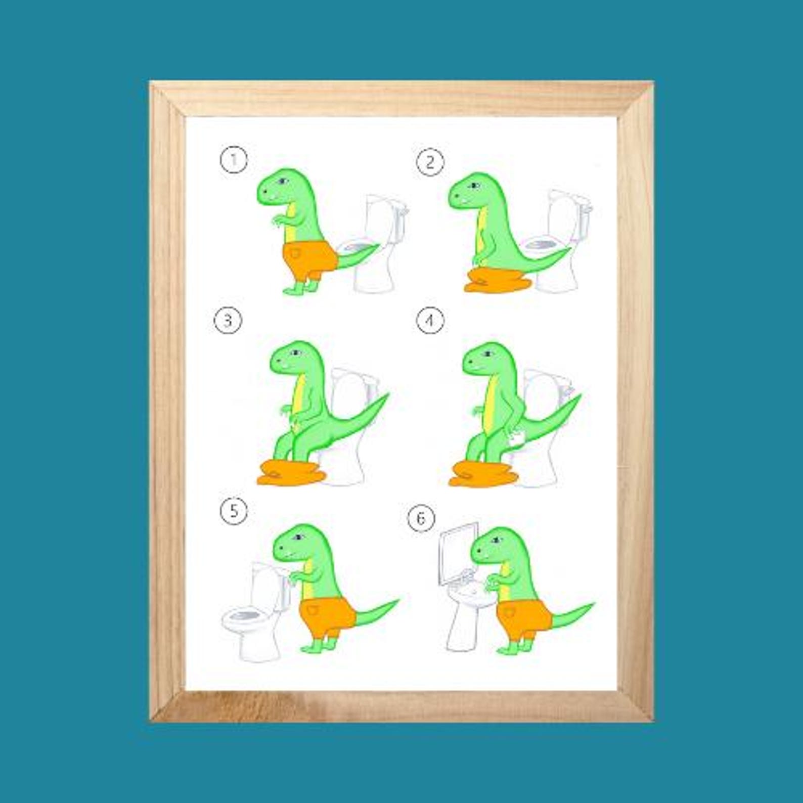 Potty Training Poster Toddler Behavior Management Potty Trainer Special ...