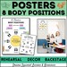 Theatre Body Positions Posters - Theatre Classroom Decor, Drama Anchor ...