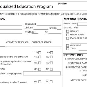 The Ultimate IEP Checklist: A Step-by-step Guide for Parents (ohio ...