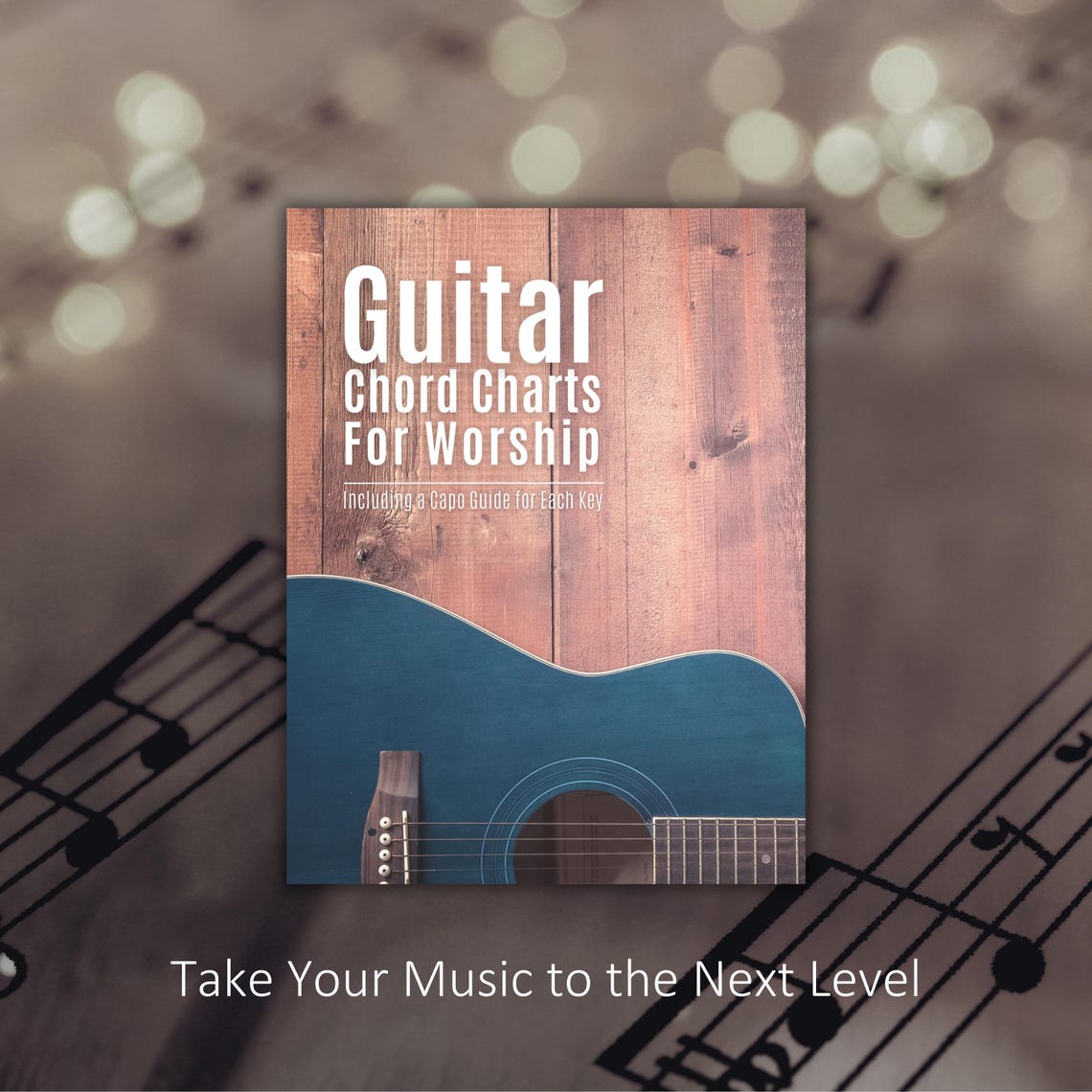 Essential Guitar Chord Charts | Easy-to-read Capo Guide for Every Key ...
