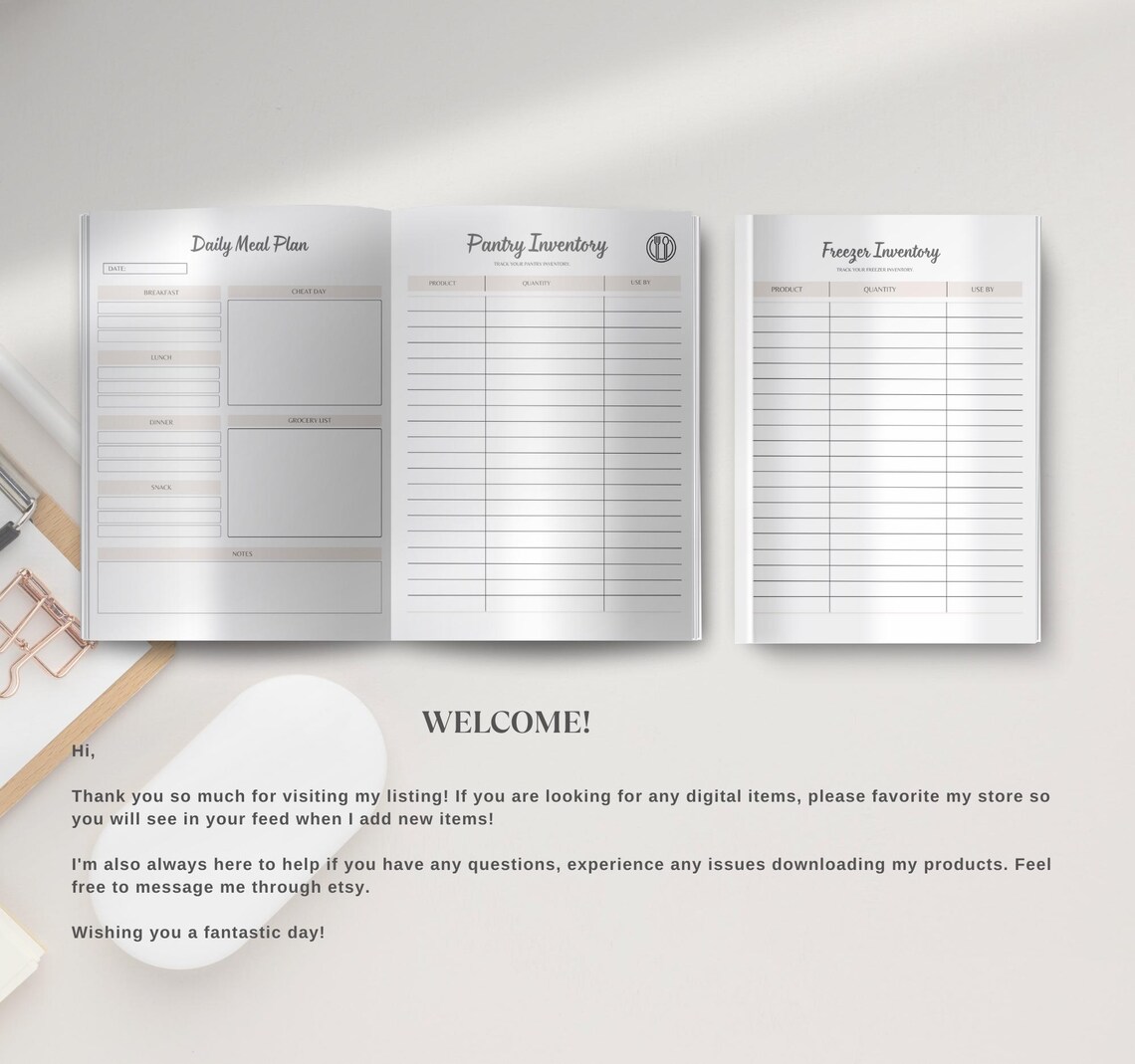 Calorie Deficit Journal | Printable Weight Loss Tracker | Calorie ...
