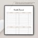 Calorie Deficit Journal | Printable Weight Loss Tracker | Calorie ...