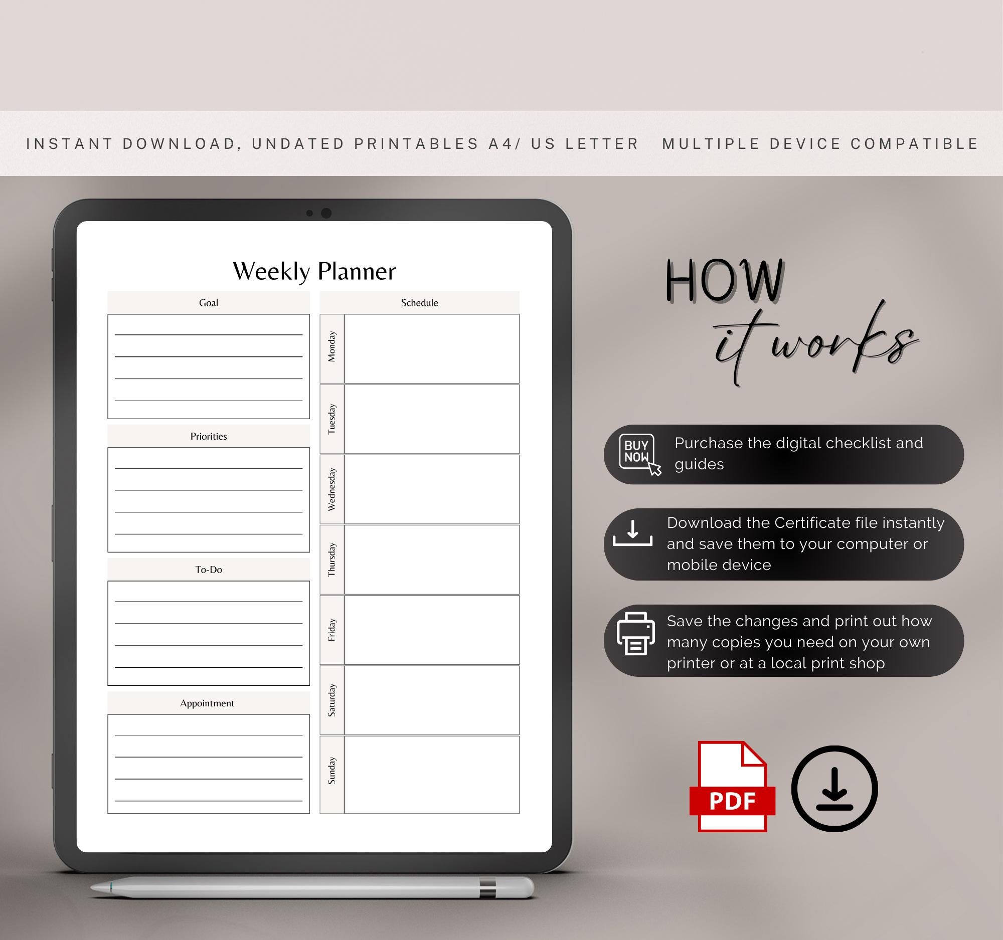 Digital Parenting Journal | Printable & Customizable Daily Tracker for ...