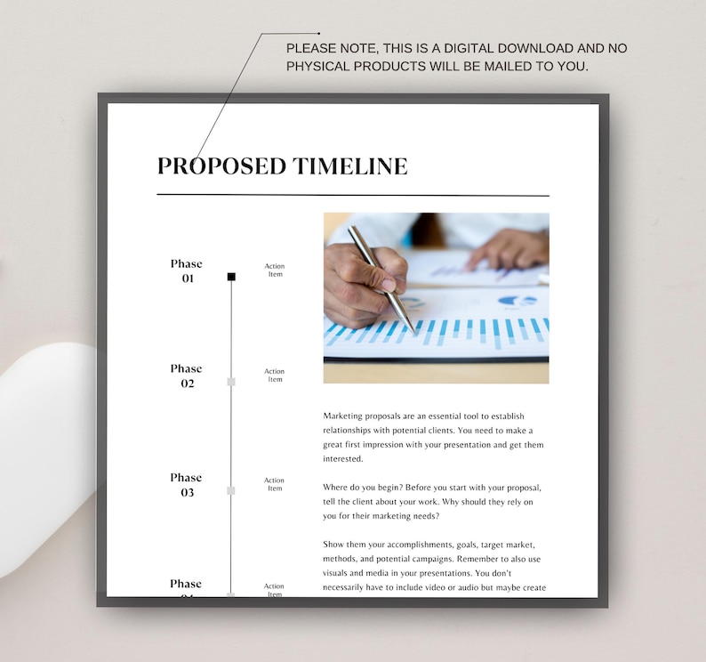 Project Proposal Template | Editable & Customizable Business Proposal ...