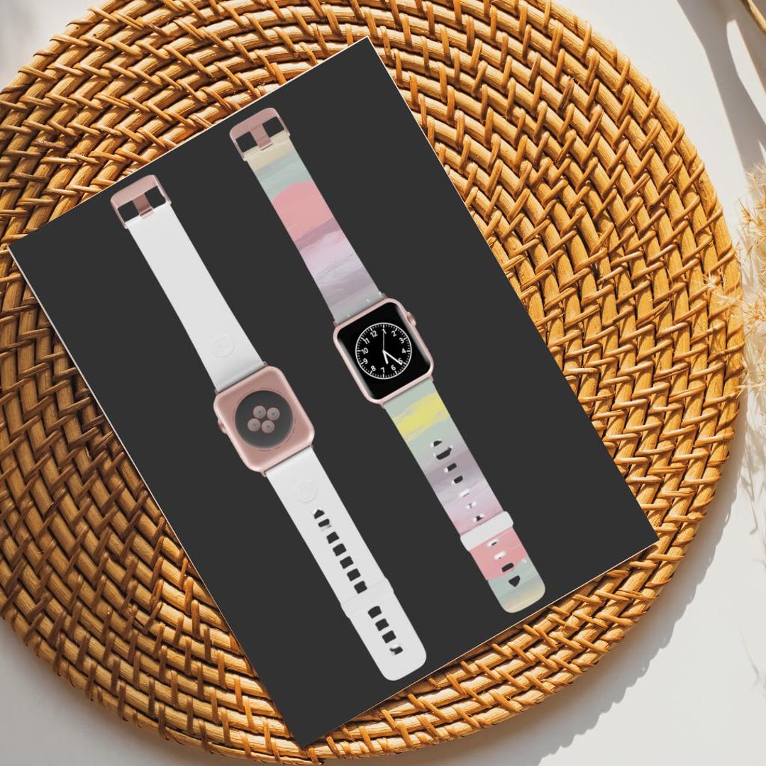 Colorful Apple Watch Band, Stylish Watch Strap, Gift for Her, Cool ...