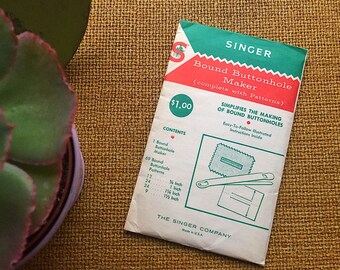 Buttonhole Maker - Etsy