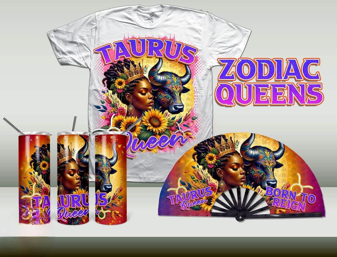 Taurus - Zodiac Queens Bundle (all Signs Available) - Etsy