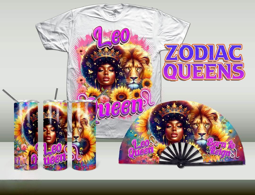 Leo - Zodiac Queens Bundle (all Signs Available) - Etsy