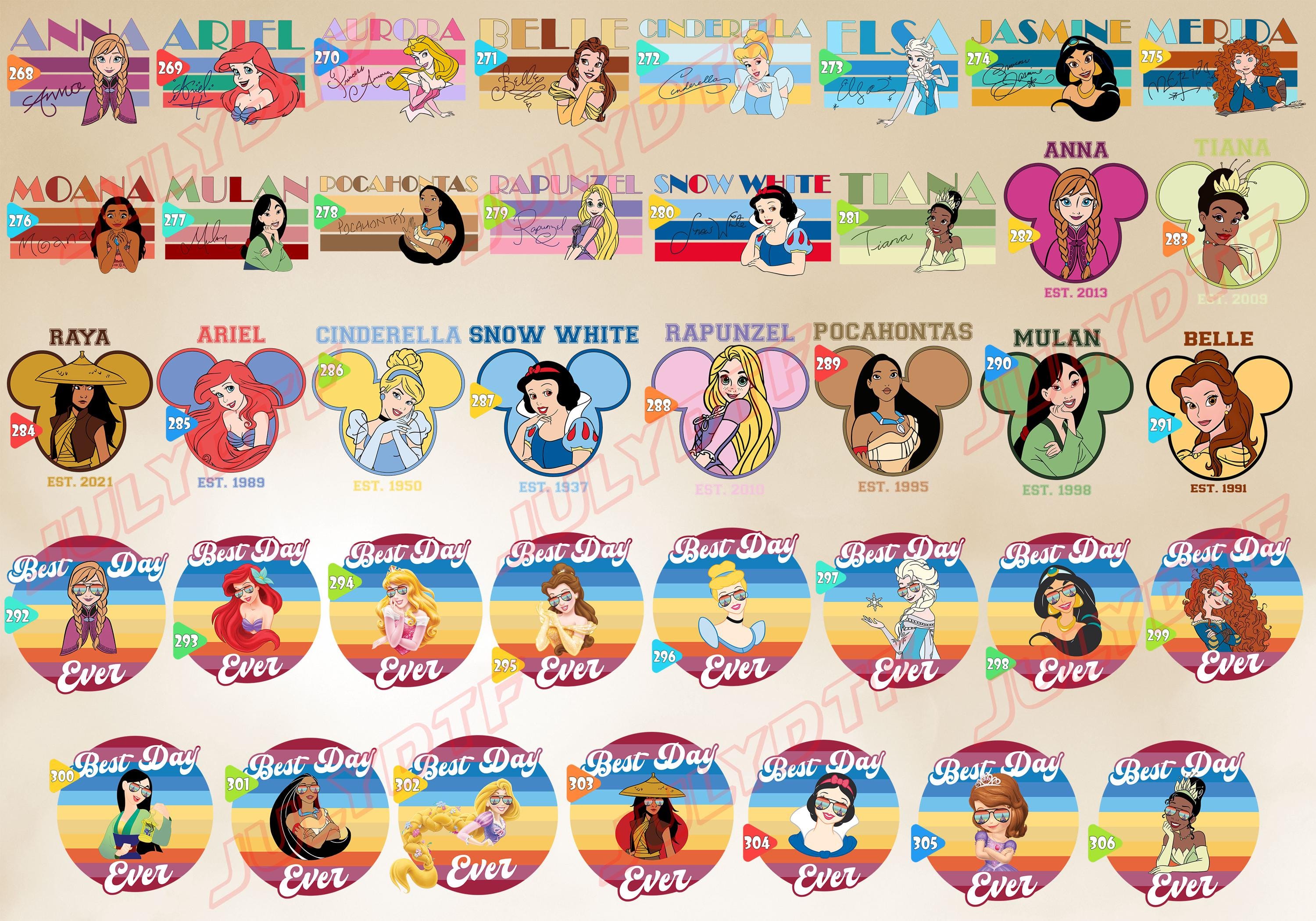 Disney Princess Moana DTF Transfer, Princess Moana DTF, Disney Princess ...