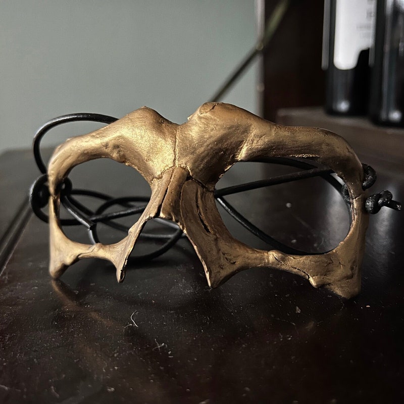 Half Skull Mask - Etsy