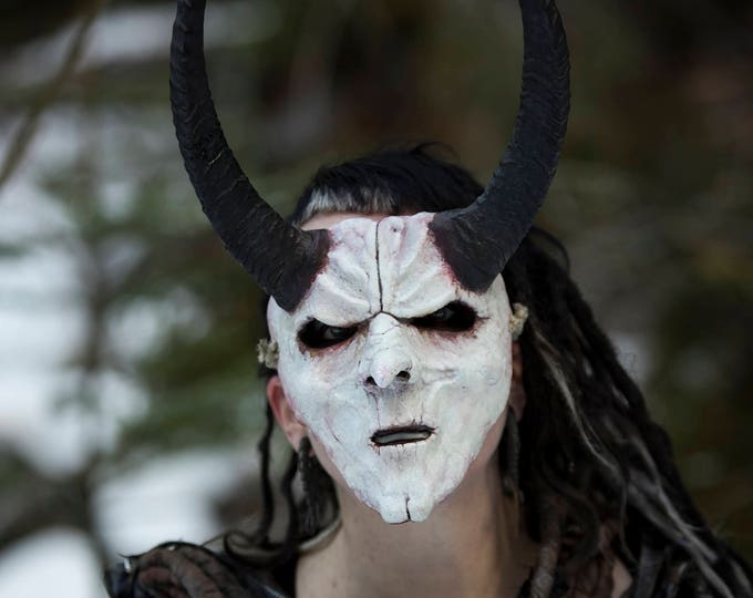 Blood Satyr Mask | Etsy