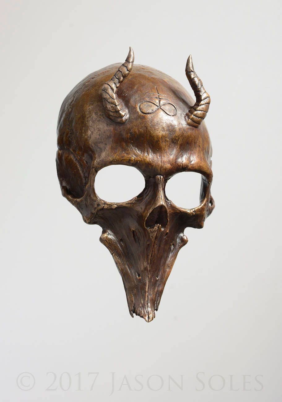 Bronze Leviathan Cross Mask - Etsy