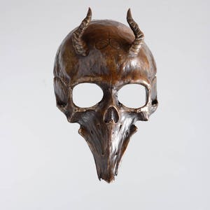 Bronze Leviathan Cross Mask - Etsy