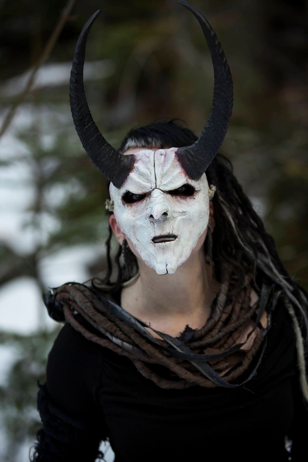 Blood Satyr Mask - Etsy