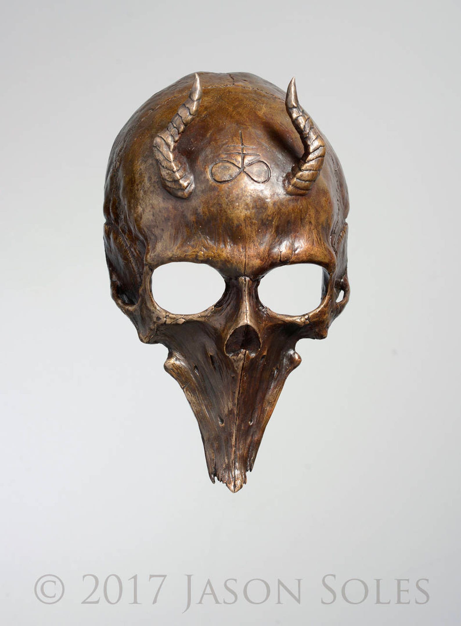 Bronze Leviathan Cross Mask - Etsy