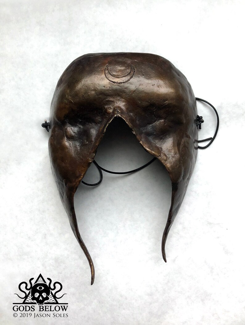 Bronze Oracle's Mask - Etsy