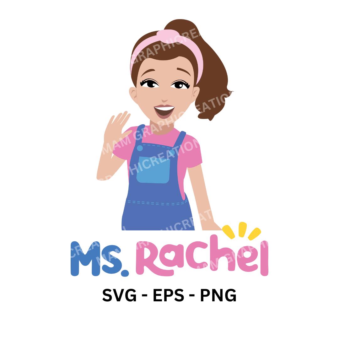 Miss Rachel Vector Clipart SVG EPS PNG , High Quality Miss Rachel ...