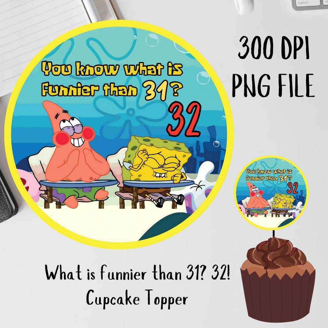 What is Funnier Than 31 ? 32 , What is Funnier Than 31 PNG Cup Cake ...