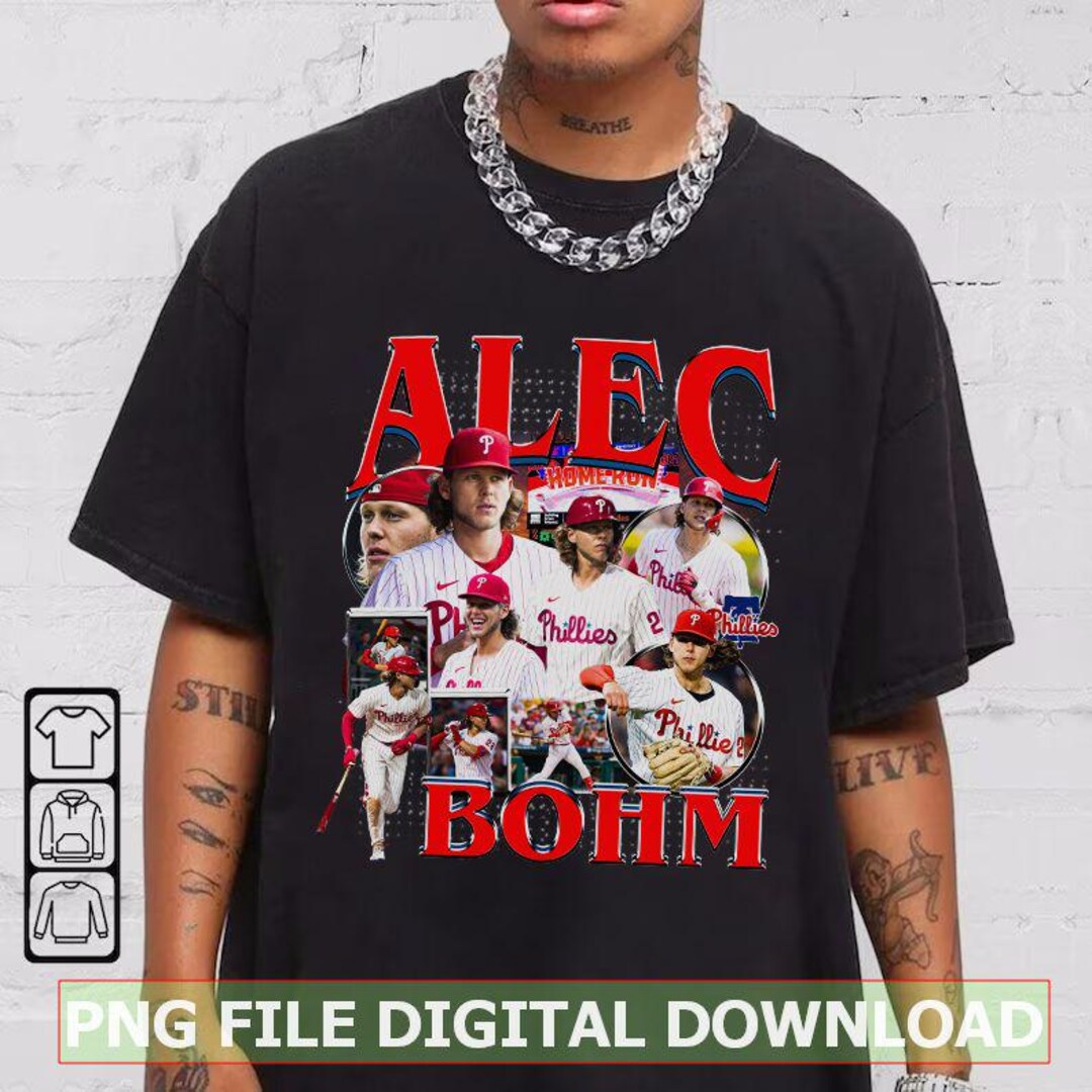 Alec Bohm T-shirt Design PNG Digital Instant Download - Etsy