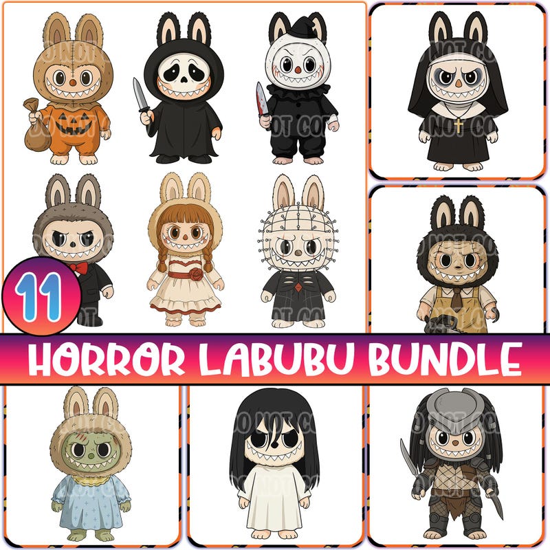 Labubu Horror - Etsy