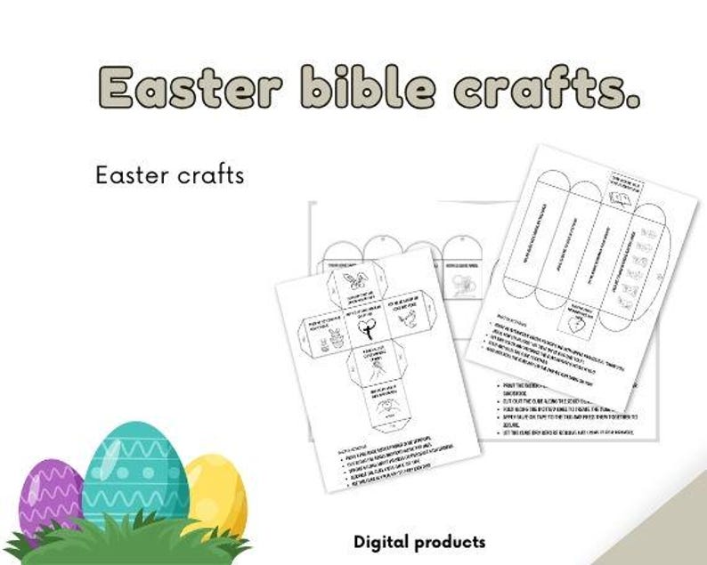 Easter Crafts for Sunday School, Bible Story Activities, He is Risen ...