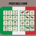 Printable Memory Game Italian Style | Learn English - Italian in a ...