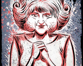 Elephant Man Art Print John Merrick Joseph Carey Merrick David | Etsy