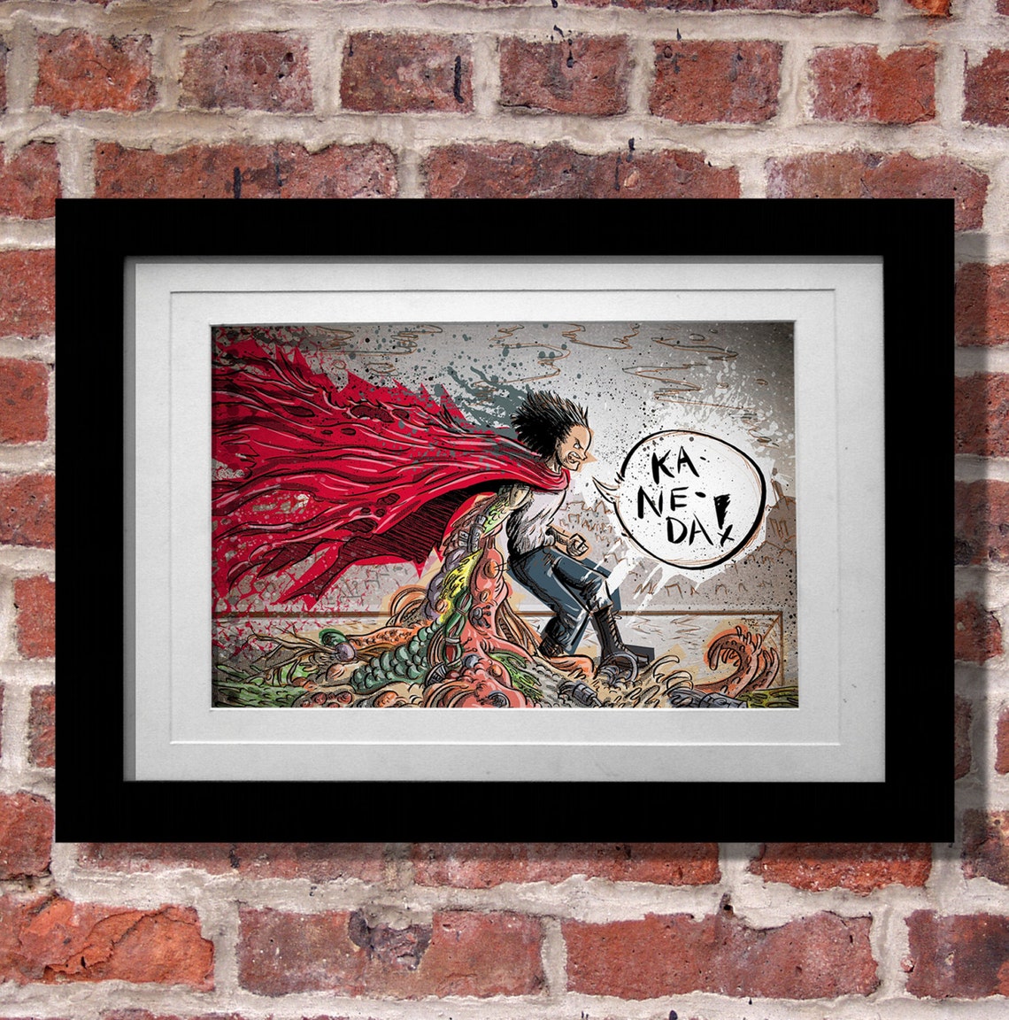 Akira Art Print, Tetsuo, Akira Poster, Anime, Manga, Comic Book ...