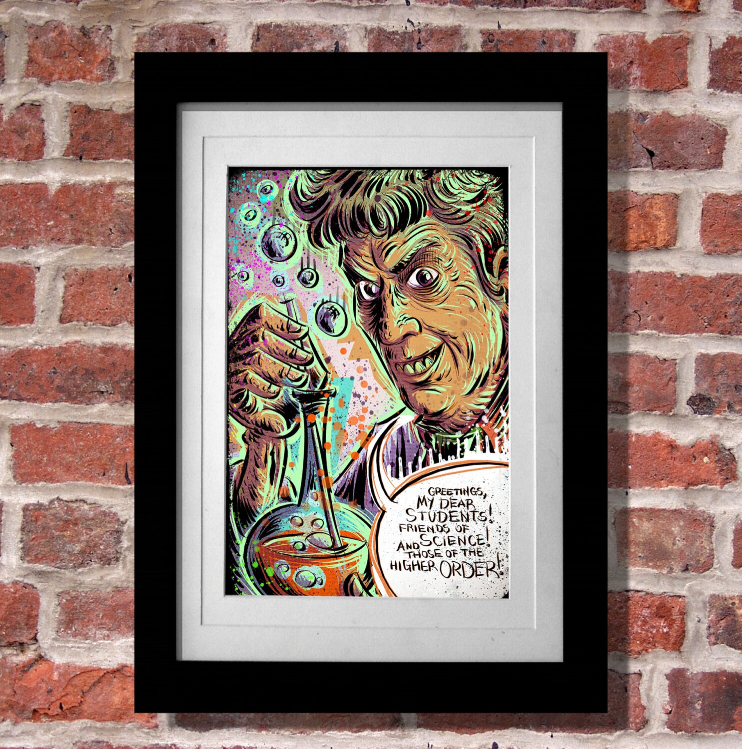 Morgus the Magnificent Art Print Horror Host Nola New Orleans Movie ...