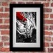 Red Sonja Art Print, Red Sonya, Comic Book, Wall Art, Illlustration ...