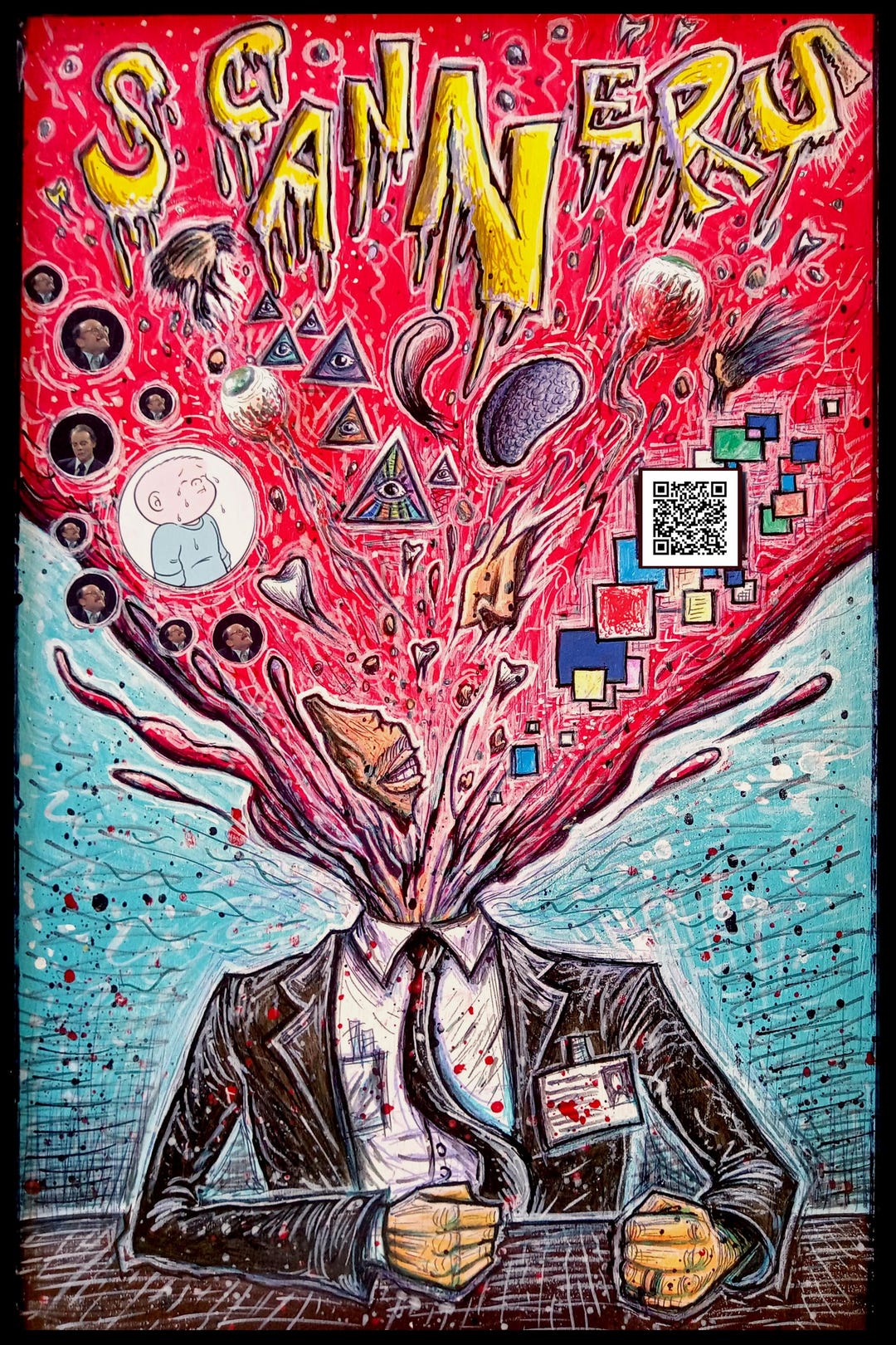 ART PRINT Scanners David Cronenberg - Etsy
