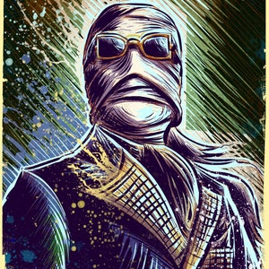 Invisible Man Art Print Universal Monster Monsters Cult Classic ...