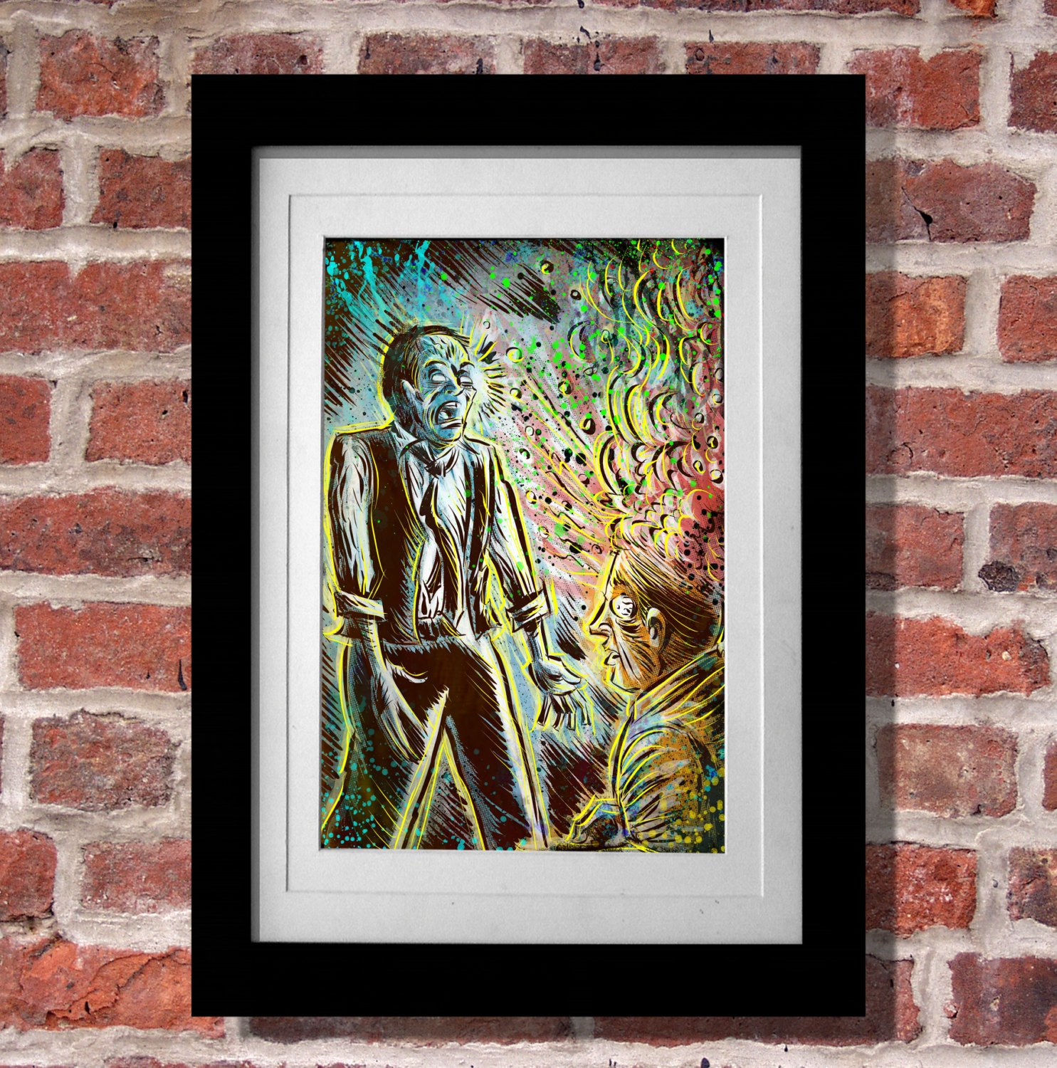 Scanners Art Print David Cronenberg Horror Sci Fi Science Fiction 1981 ...