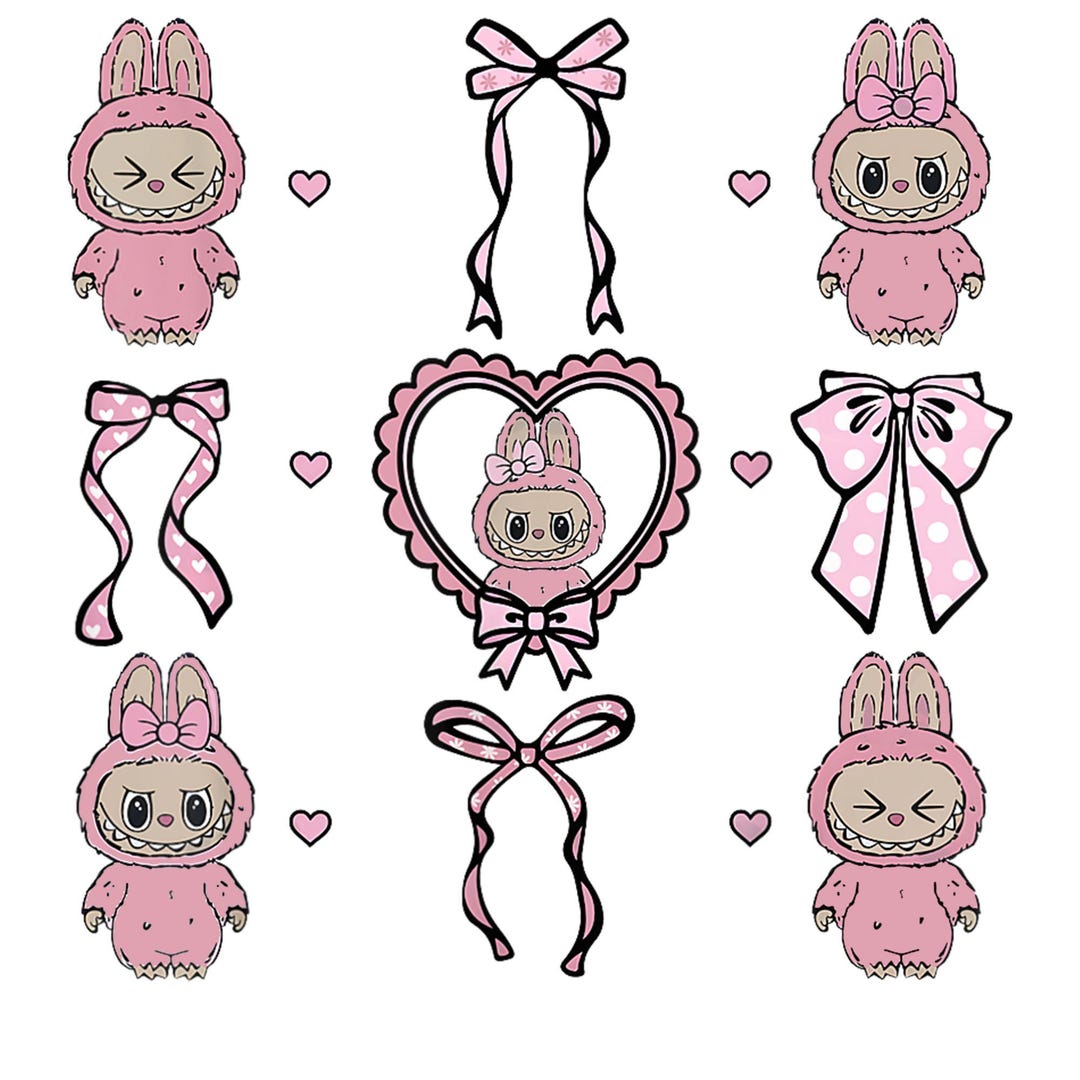 Funny Labubu Cute Labubu the Monsters Meme Png, Print and Cut, Instant ...