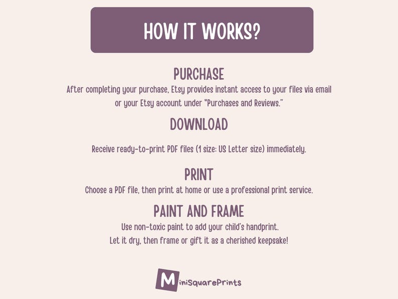 2026 Handprint Calendar Printable, Monthly Handprint Keepsake, Kids ...