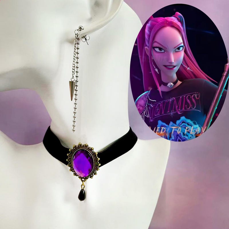 Zoey Kpop Demon Hunters Earrings - Etsy
