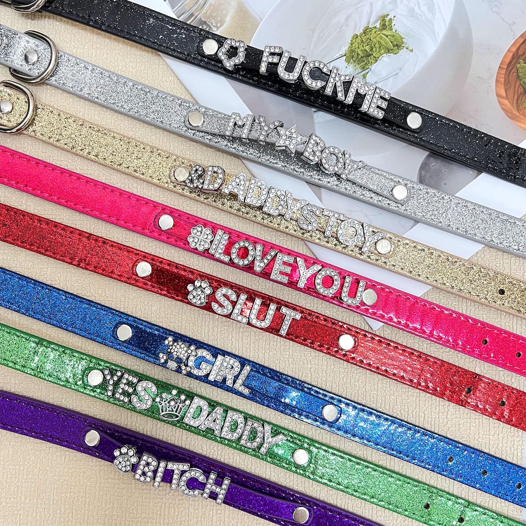 Personalized Letters Choker Collar Necklace-heart Shaped Decoration ...