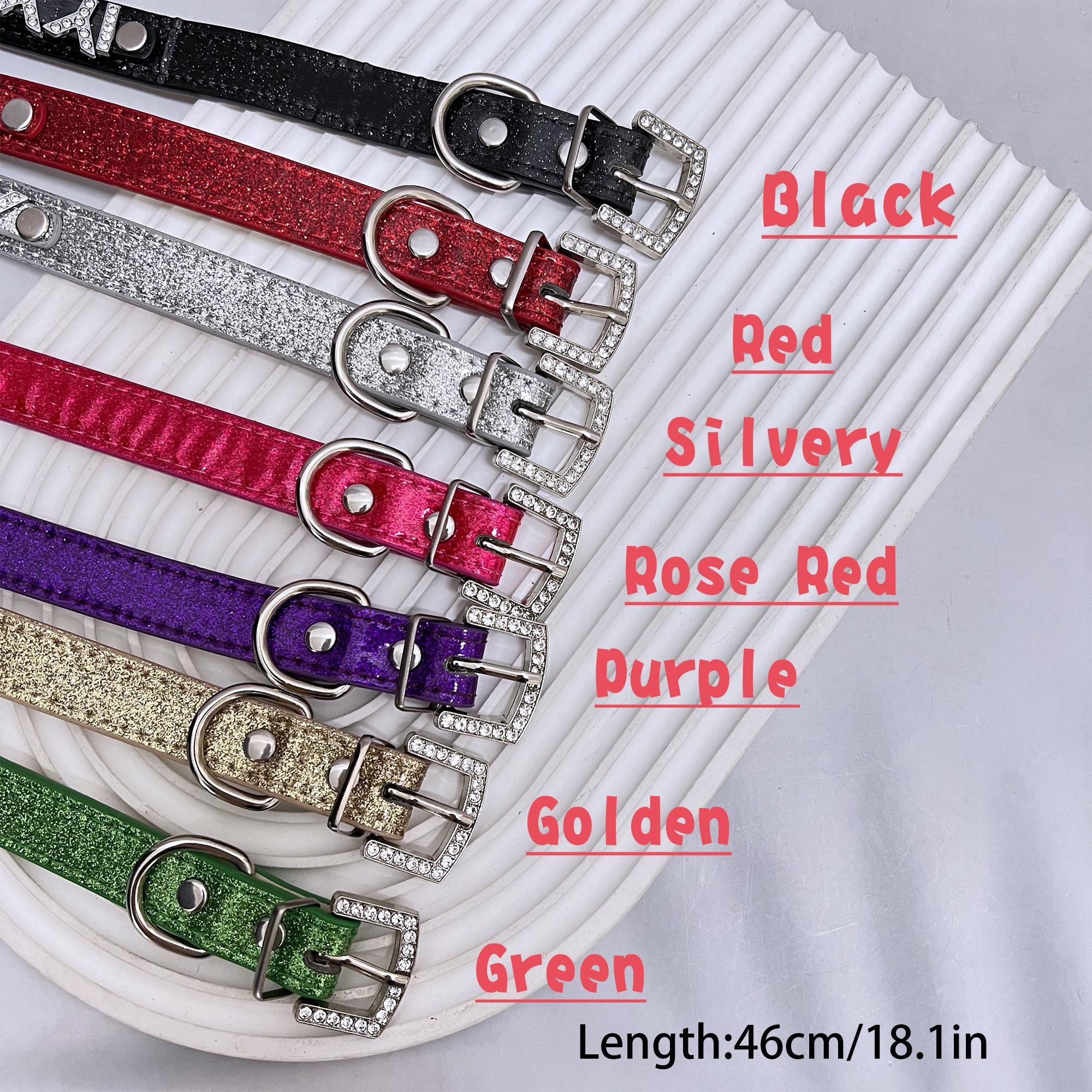 Custom Women Choker Collar,name Choker Collar,rhinestone Letters Choker ...