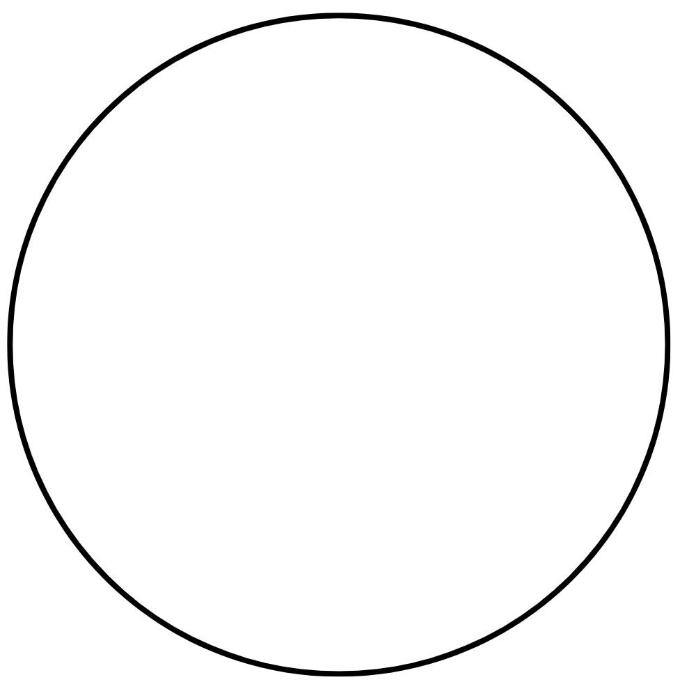 Blank Circle Template – Printable & Digital Use - Etsy