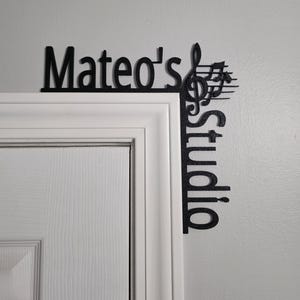 Custom Door Topper Sign: Personalized Airbnb, Teacher, or Business ...