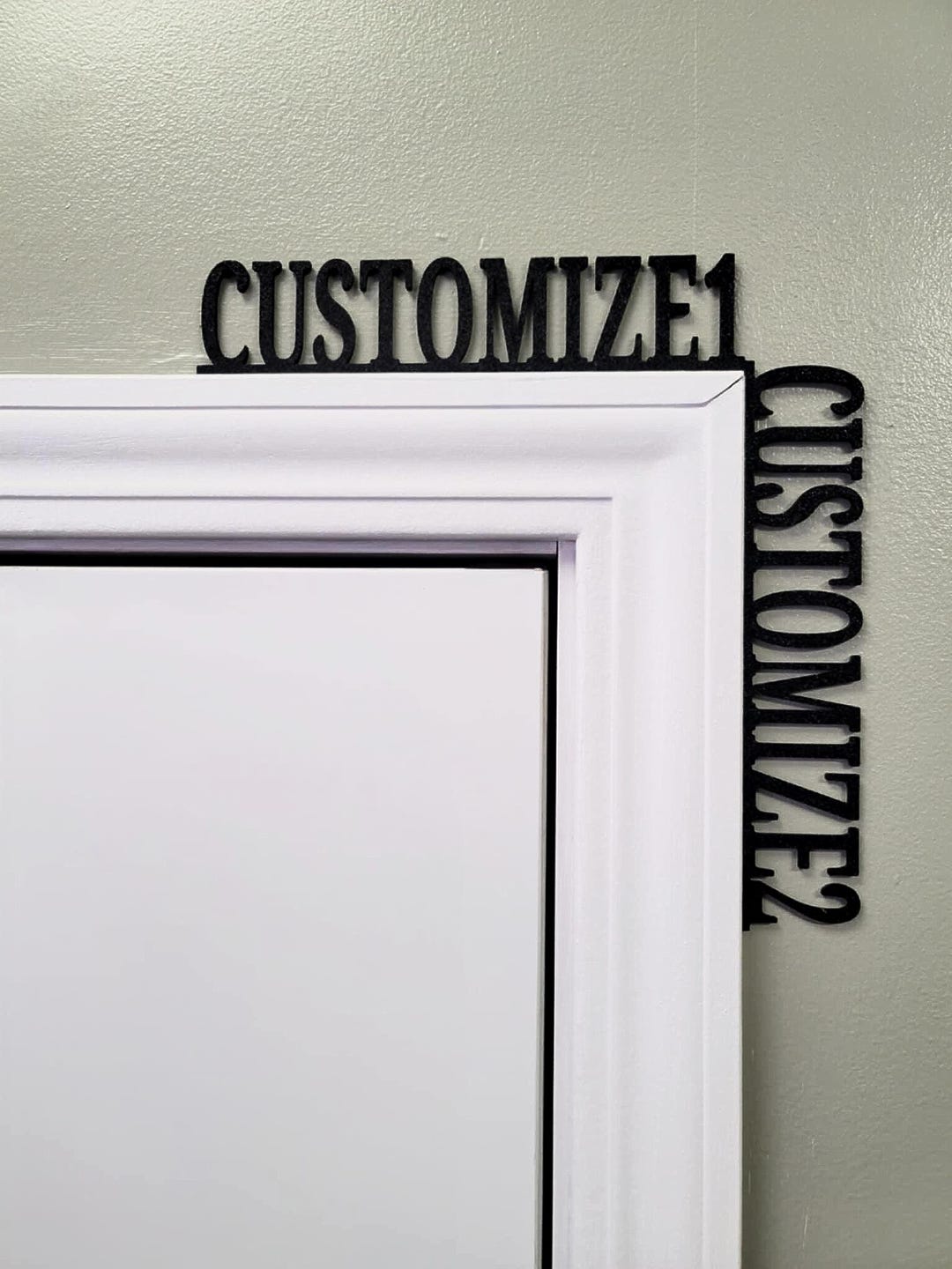 Custom Door Topper Sign: Personalized Airbnb, Teacher, or Business ...