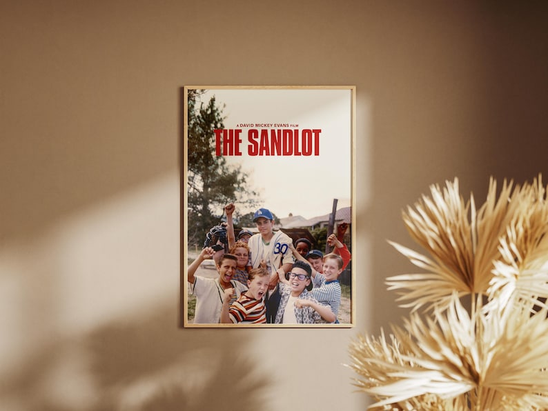 The Sandlot Poster, Retro Movie Poster, Vintage Poster, Gift for Him ...