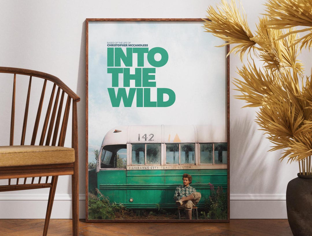 Into the Wild Poster, Retro Movie Poster, Vintage Poster, Film Lovers ...