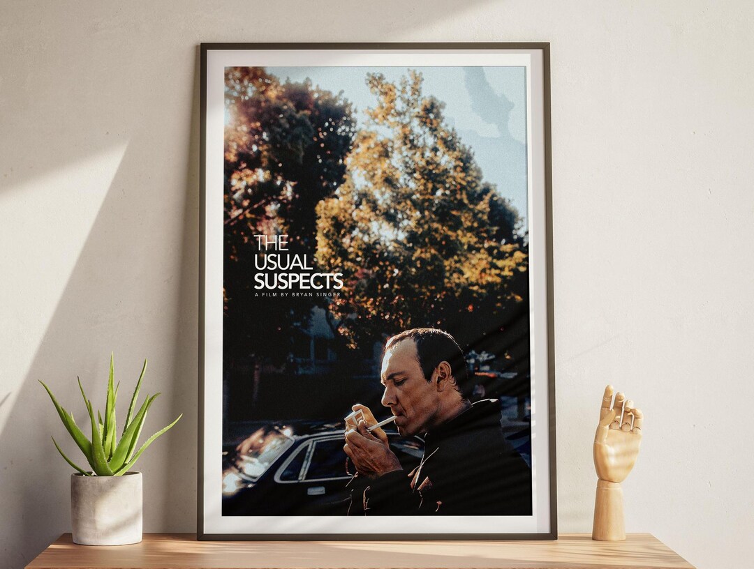The Usual Suspects Poster, Movie Print Poster, Printable Wall Art for ...