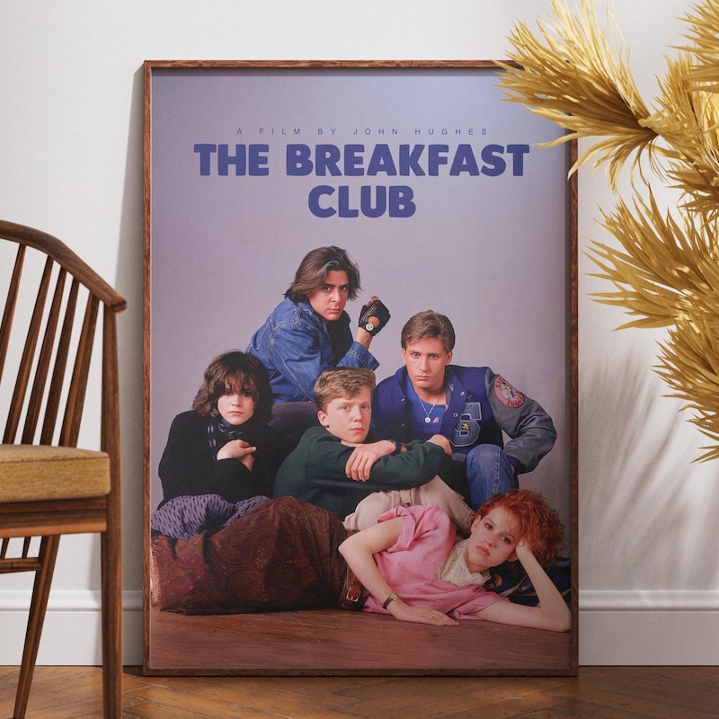 The Breakfast Club Poster - Etsy