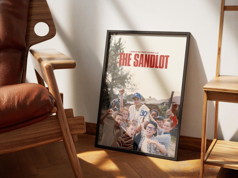 The Sandlot Poster, Retro Movie Poster, Vintage Poster, Gift for Him ...
