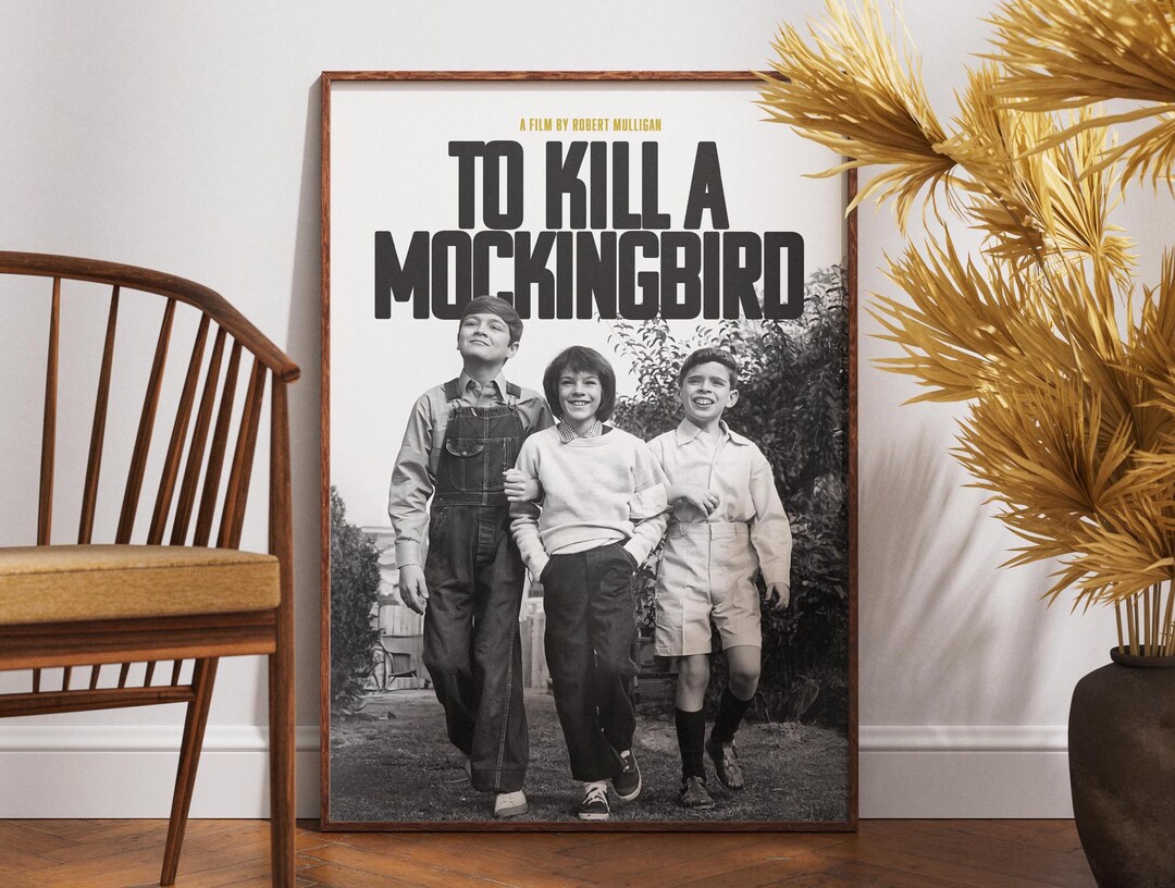 To Kill a Mockingbird Movie Poster, Print Poster, Wall Art, Retro ...