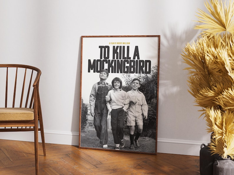 To Kill a Mockingbird Movie Poster, Print Poster, Wall Art, Retro ...
